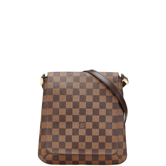 Louis Vuitton | Bags | Louis Vuitton Bag Leather Shoulder Damier ...